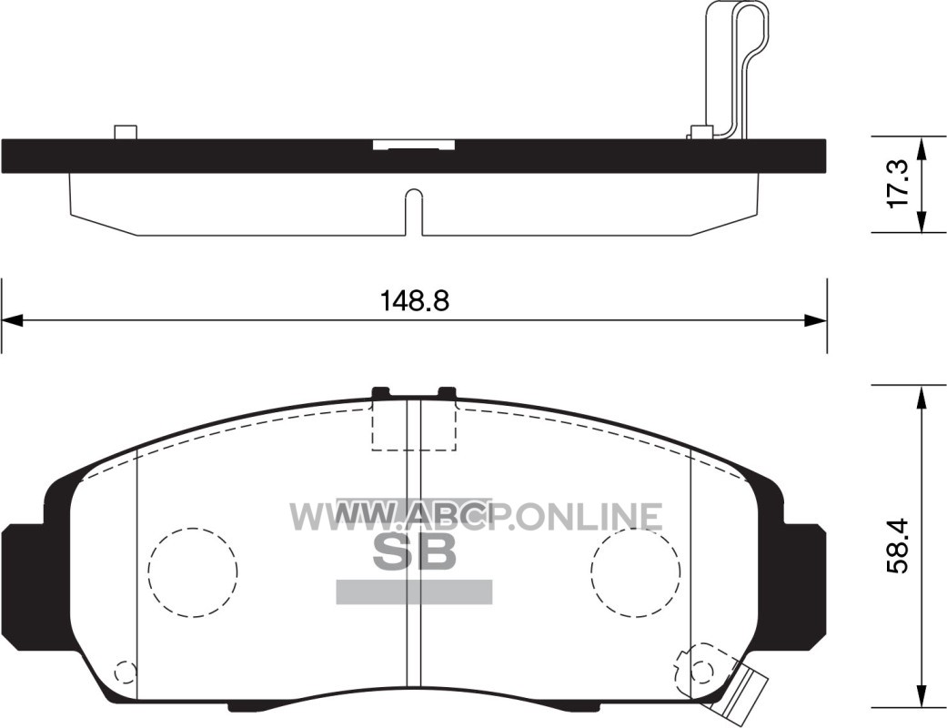 Sangsin brake SP2114 Sangsin brake SP2114